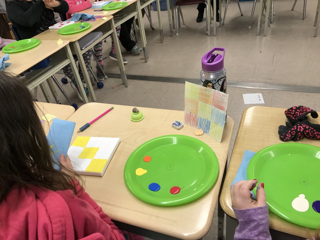 Connecting Area and Perimeter to Art-Piet Mondrian