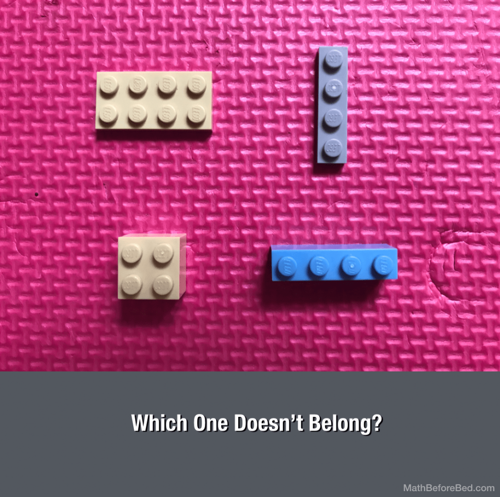Which One Doesn’t Belong? (WODB)