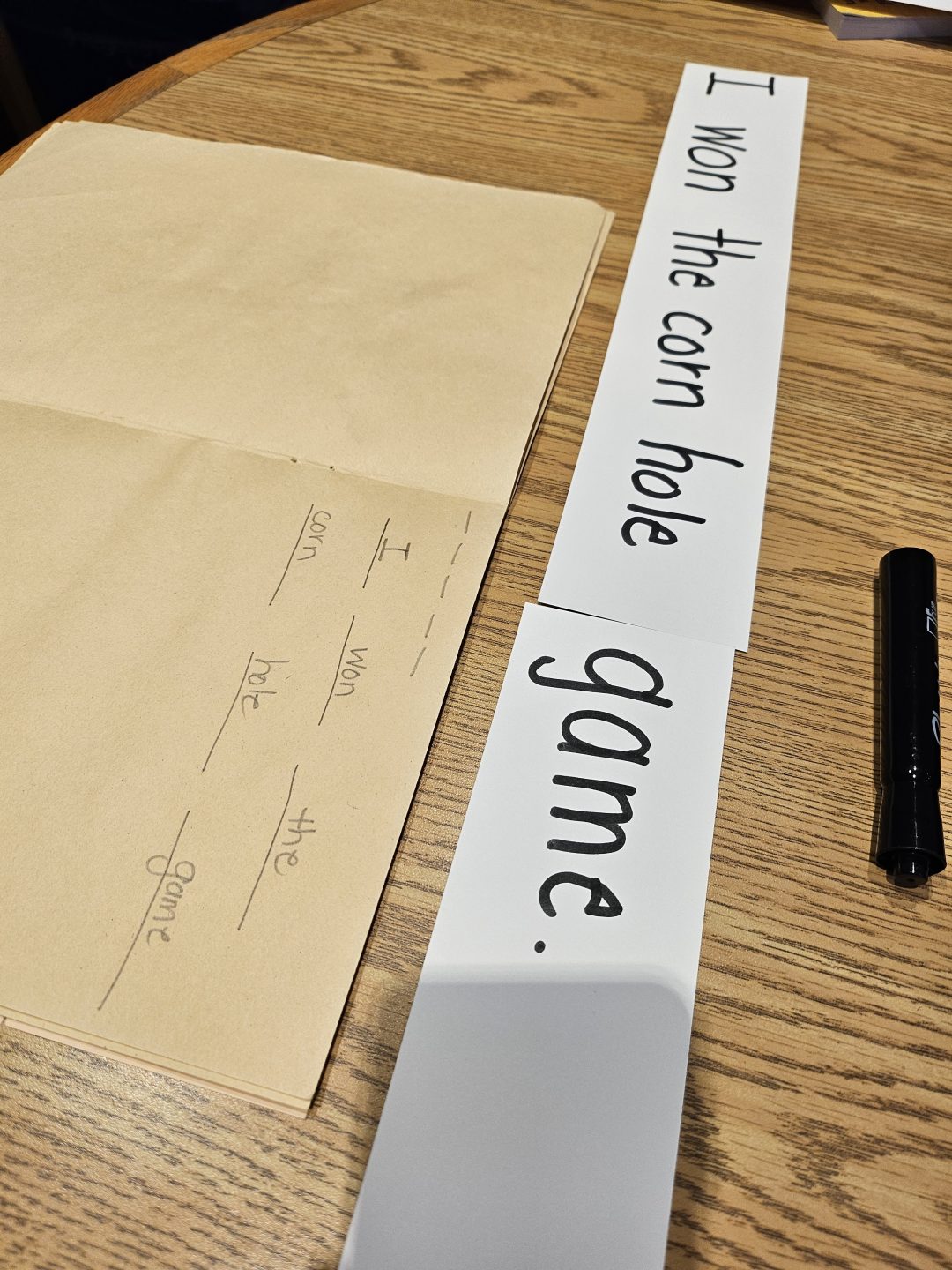 Exploring the Language Experience Approach with Sentence Strips